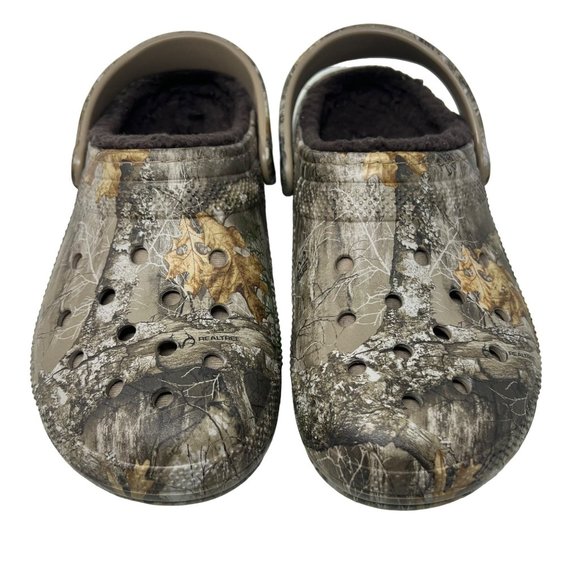 CROCS | Shoes | Crocs Unisex Dual Comfort Lined Crocband Clogs Realtree ...